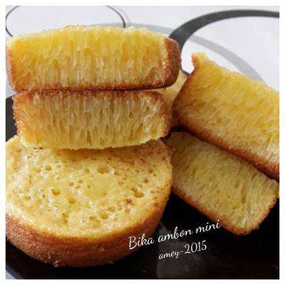 Resep Bika ambon mini oleh amei - Cookpad