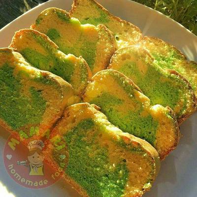 Resep Pandan marmer oleh mamari - Cookpad