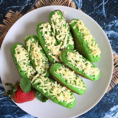 Resep Pukis Pandan Keju (#pr_pukis) oleh Fitri Sasmaya - Cookpad