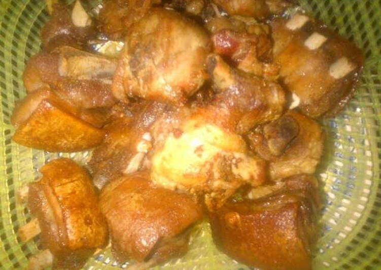 Fried Goat Meat Recipe by Oby Okoruwe - Cookpad