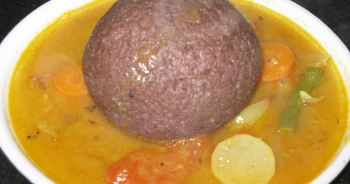 Ragi Sankati / Ragi Mudda Recipe by Vijay Kumar - Cookpad India