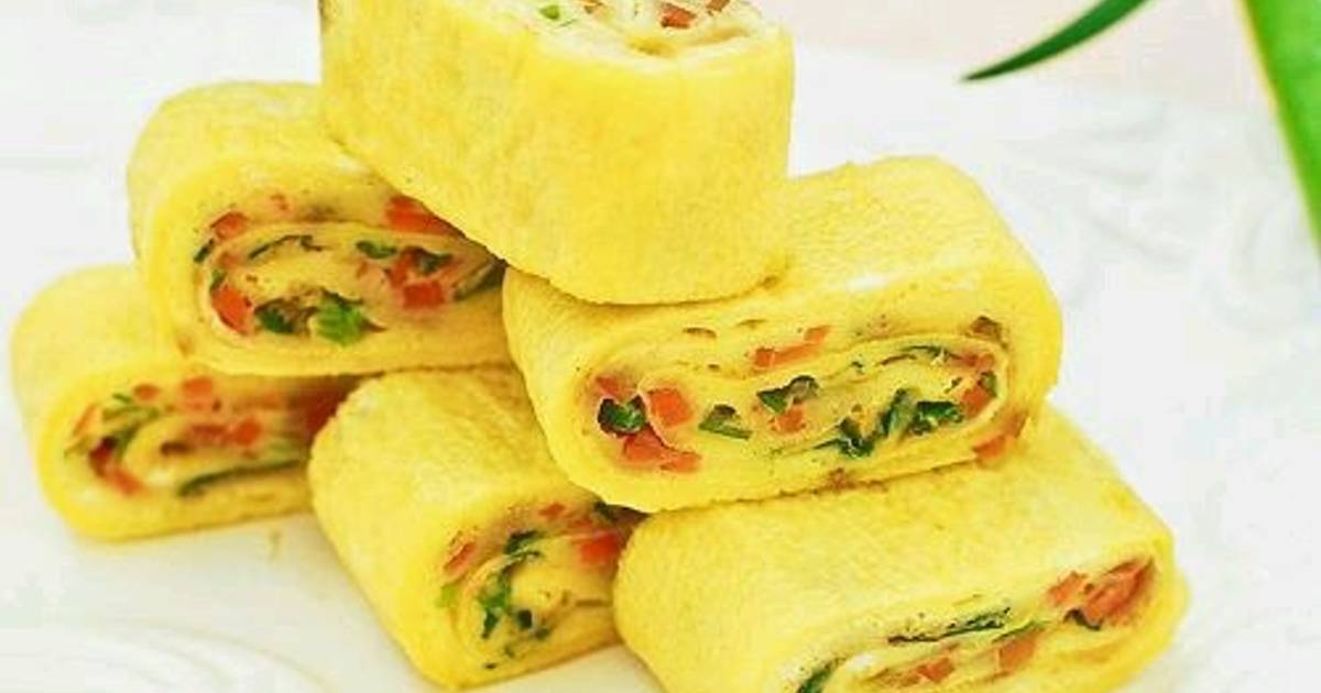Korean Egg Roll Recipe by incheongal.xx - Cookpad