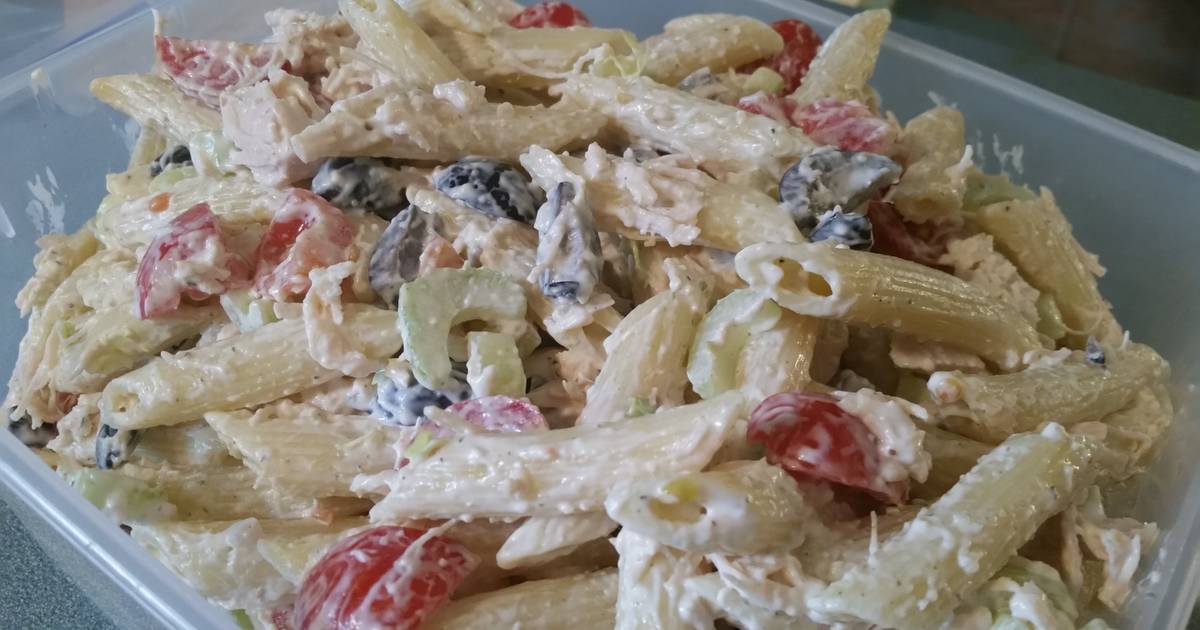Chicken Penne Salad Pasta Recipe By Sandra53 Cookpad