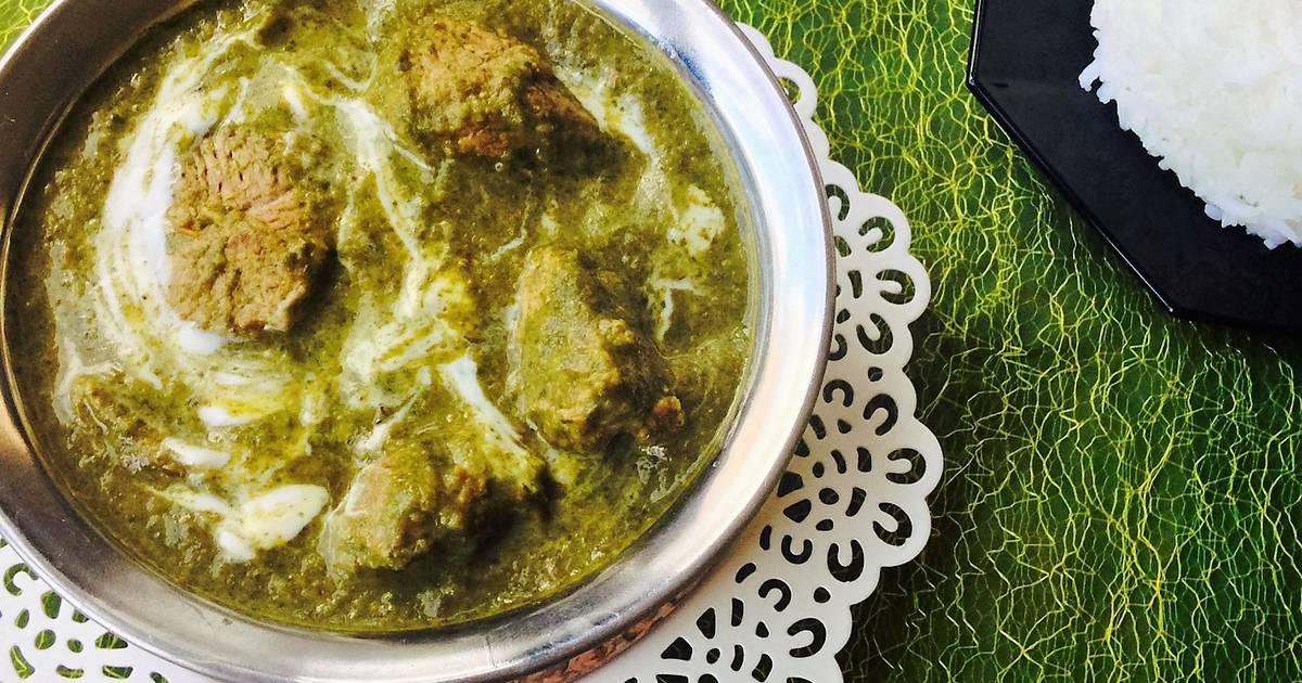 Lamb Saagwala Recipe by Beula Pandian Thomas - Cookpad