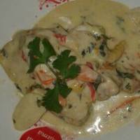 Pollo con crema y loroco Receta de claudette - Cookpad
