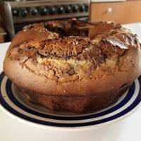 Queque marmoleado Receta de domi - Cookpad