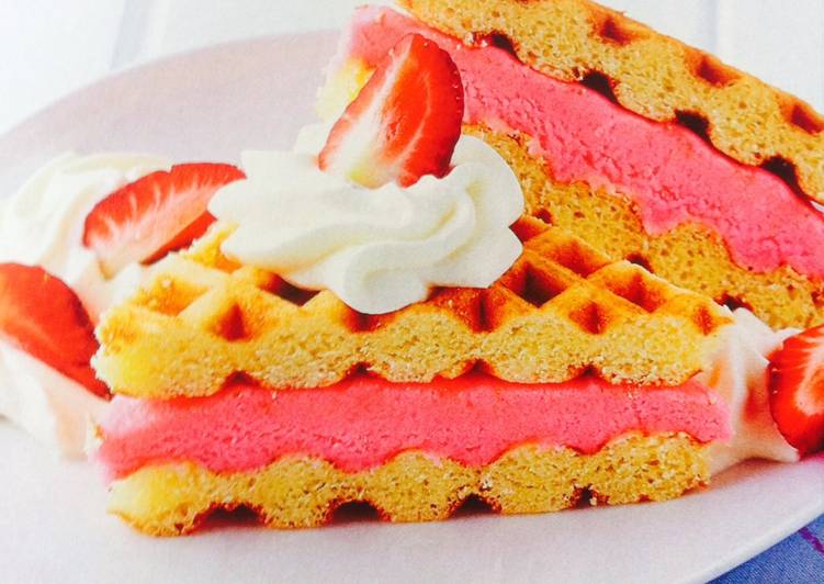 Waffles con Helado Receta de Dylan Clingan - Cookpad