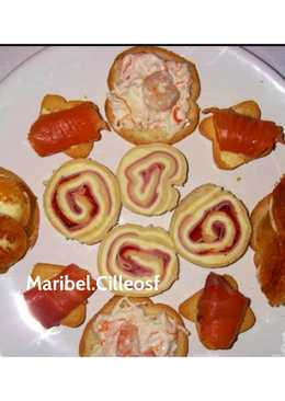 Canapes variados - 24 recetas caseras - Cookpad