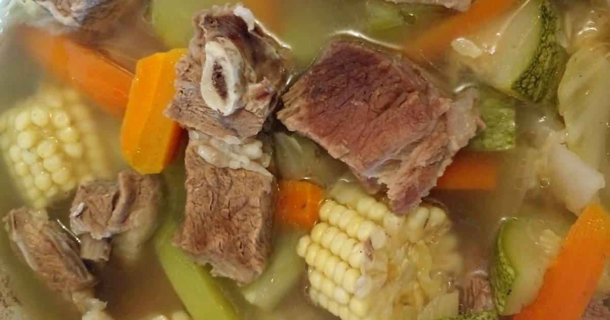 Caldo de res mexicano - 77 recetas caseras - Cookpad