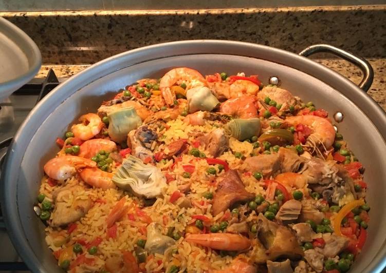 Paella Española Receta de stephy82 - Cookpad