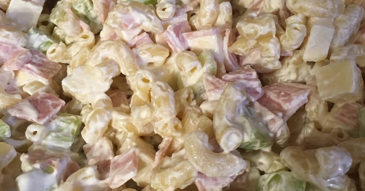 Ensalada de coditos con jamón y queso - 7 recetas caseras - Cookpad