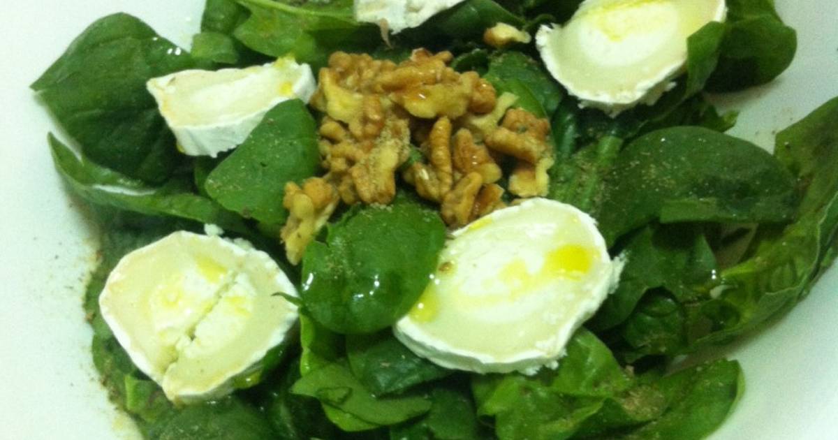 Ensalada espinacas cruda - 41 recetas caseras - Cookpad