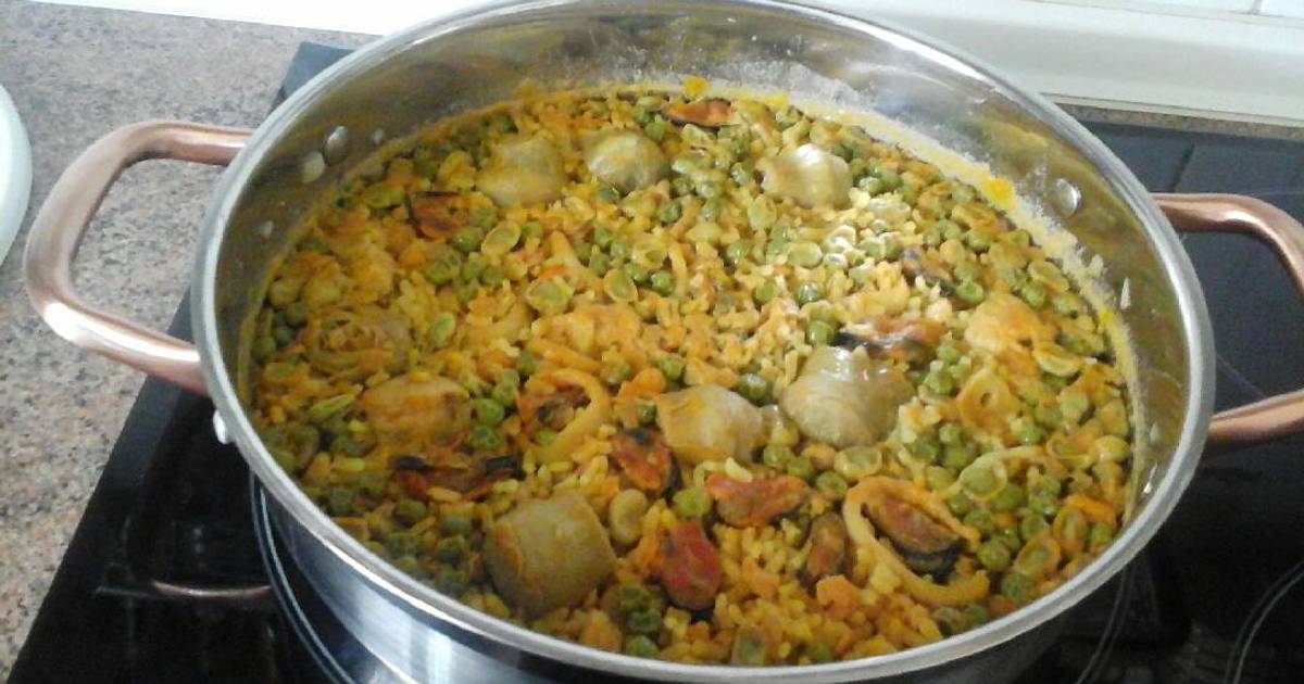 Arroz con verduras y pescado - 360 recetas caseras - Cookpad