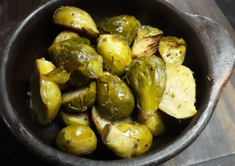 Repollitos de Bruselas de entrada Receta de Javier Perez Gajardo - Cookpad