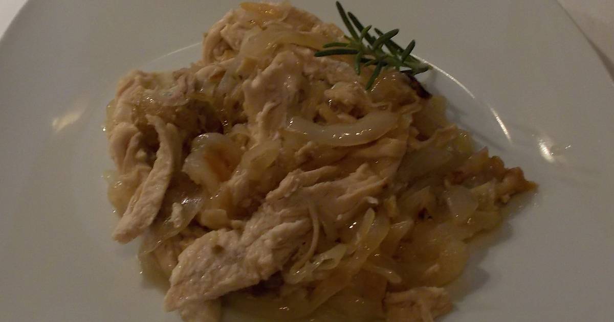 Pechugas de pollo encebolladas - 7 recetas caseras - Cookpad