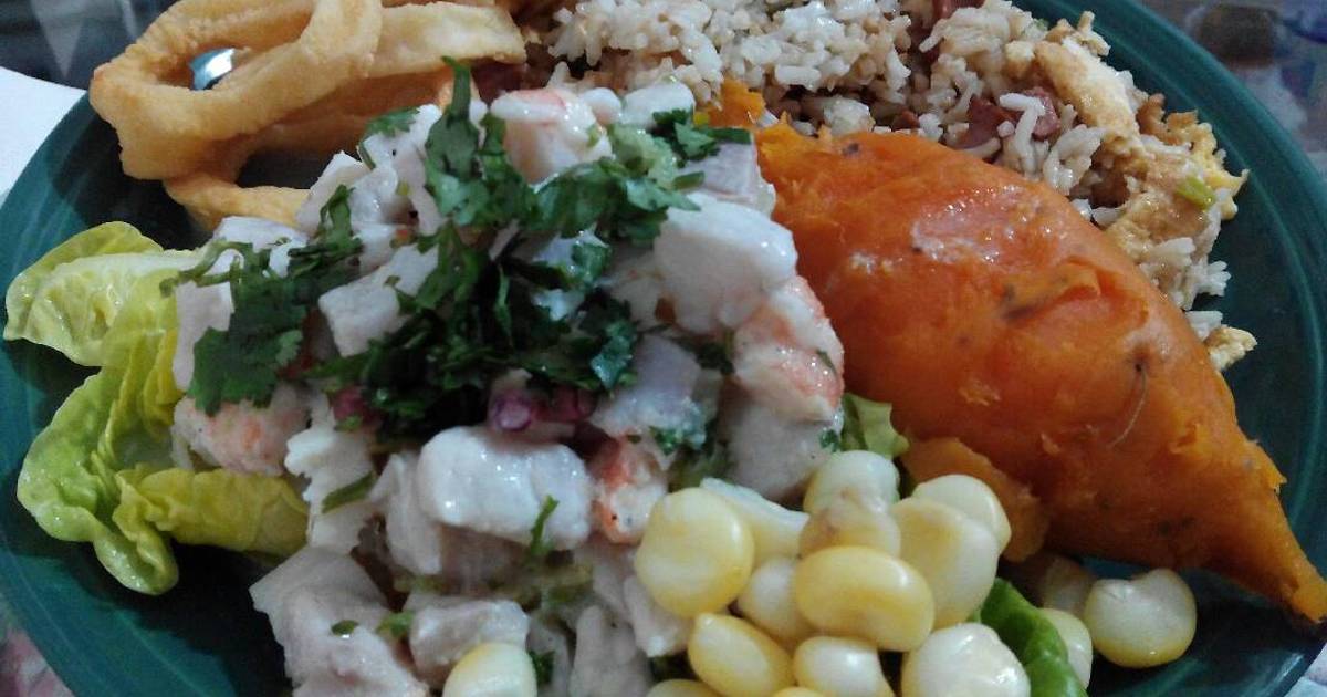 Ceviche peruano - 13 recetas caseras - Cookpad