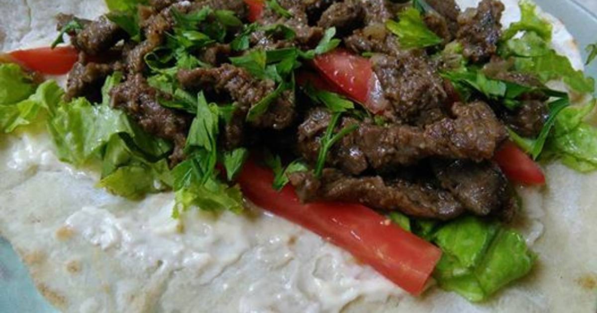 Shawarma de carne - 17 recetas caseras - Cookpad