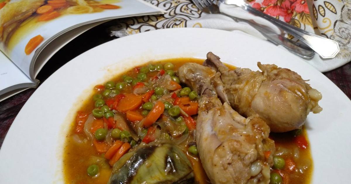 Pollo guisado - 31.023 recetas caseras - Cookpad