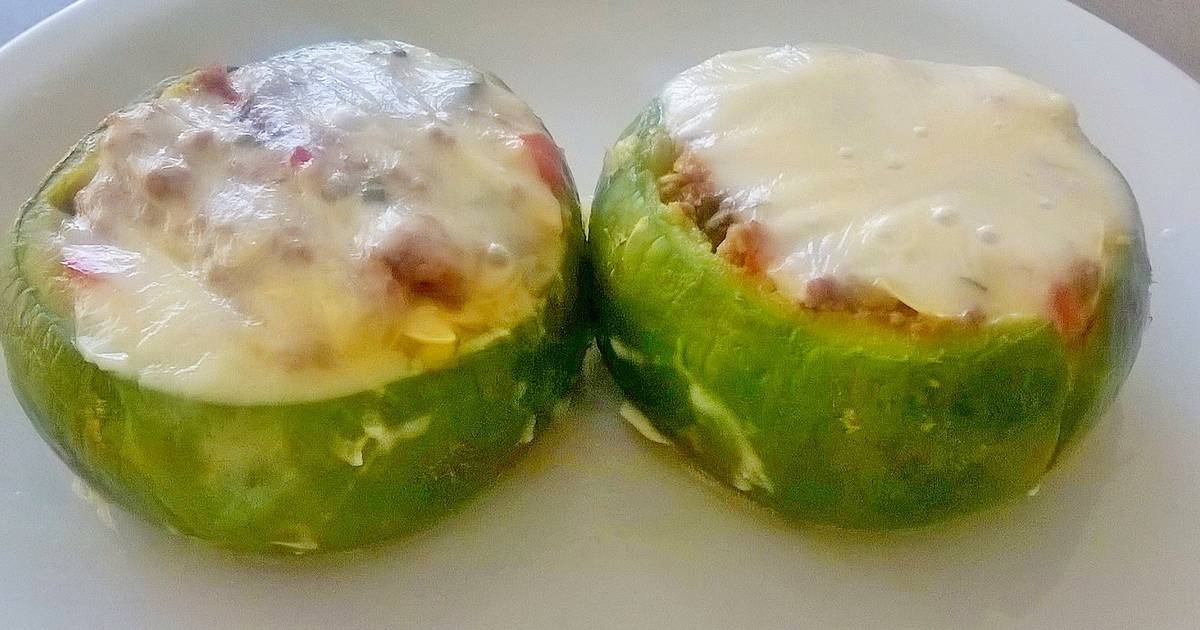 Zapallitos rellenos con carne picada - 52 recetas caseras - Cookpad