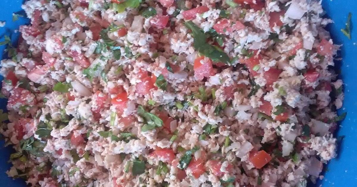 Ceviche de carne molida - 5 recetas caseras - Cookpad
