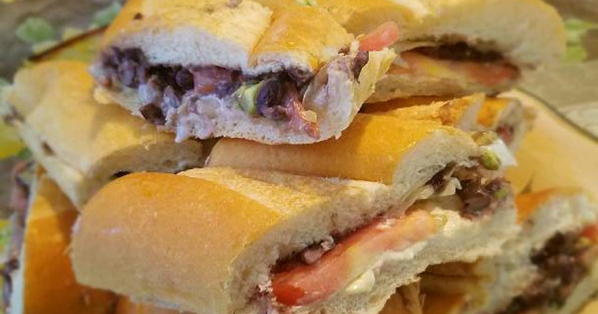 Sandwich de frijol - 4 recetas caseras - Cookpad