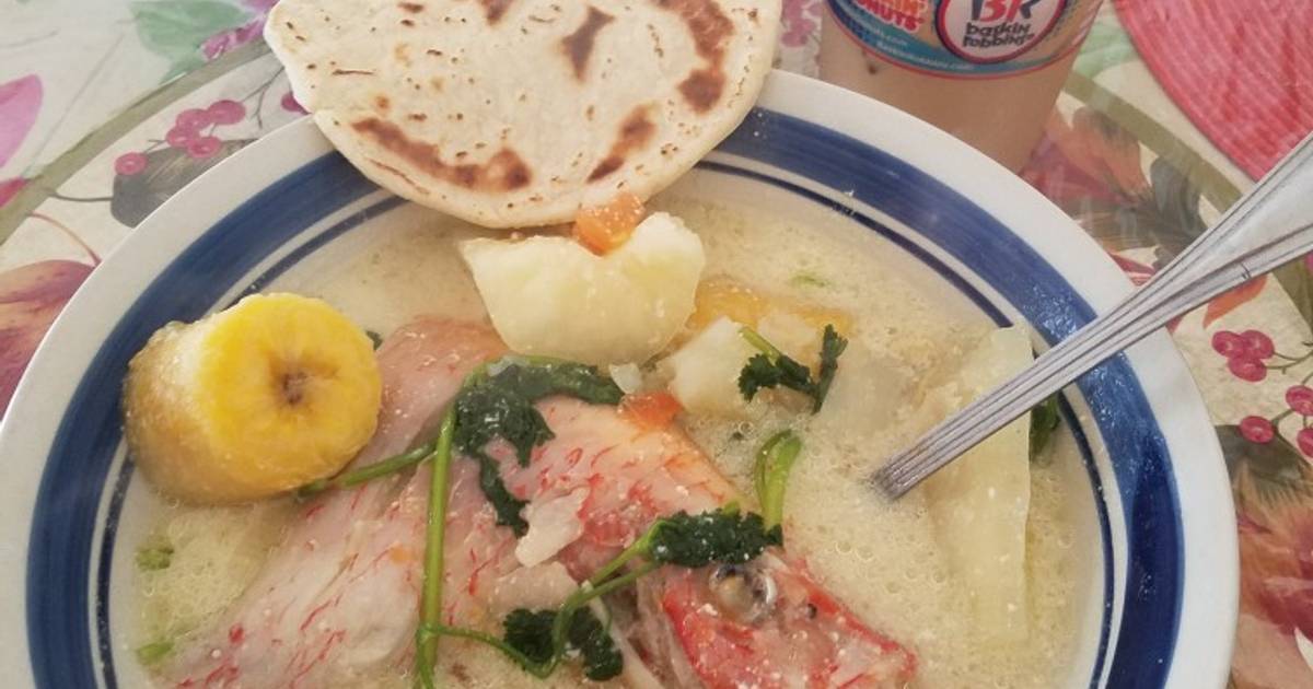 Sopa de mariscos con leche de coco - 72 recetas caseras - Cookpad