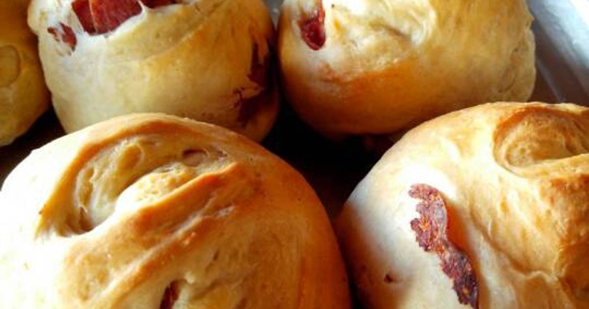 Pan con salami - 34 recetas caseras - Cookpad