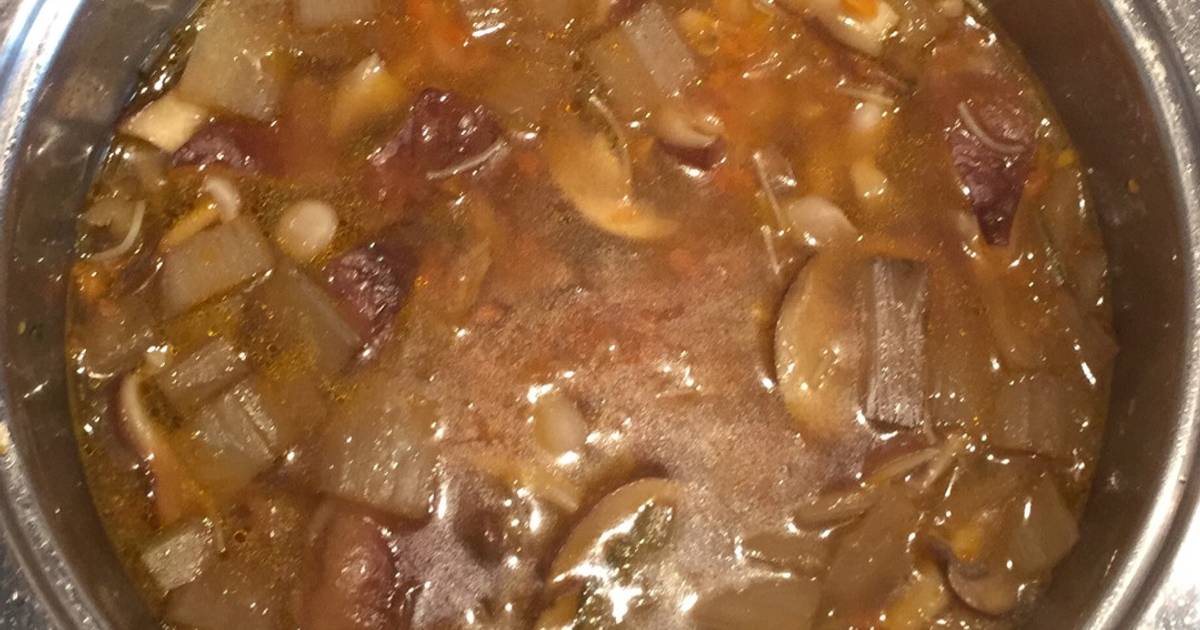 Sopa de setas - 82 recetas caseras - Cookpad