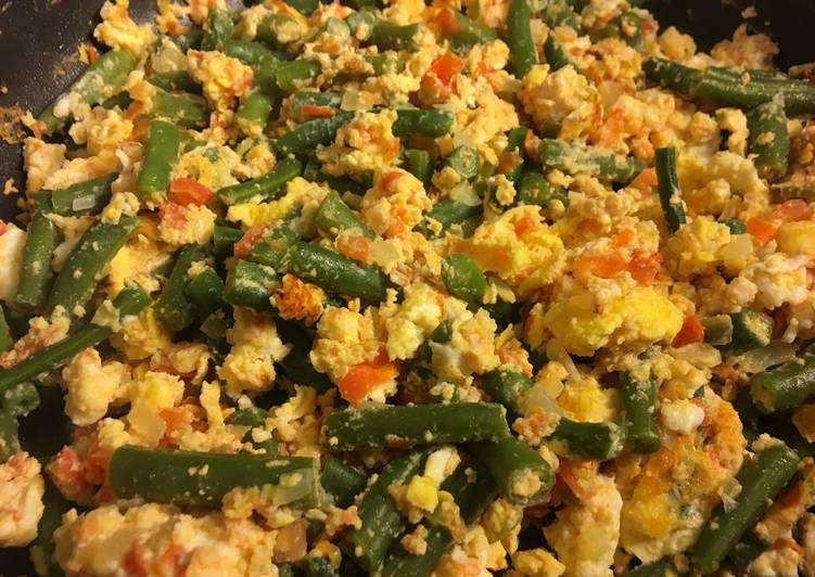 Ejotes con huevo Receta de Maricruz - Cookpad