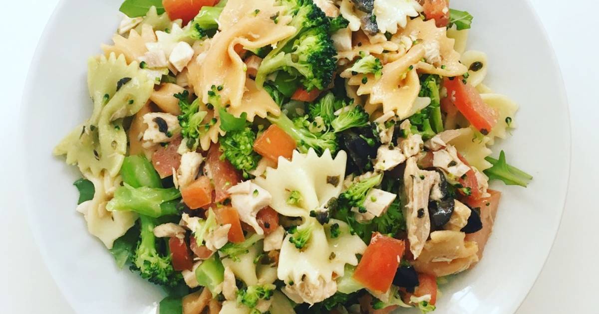Ensalada de pasta y pollo - 84 recetas caseras - Cookpad
