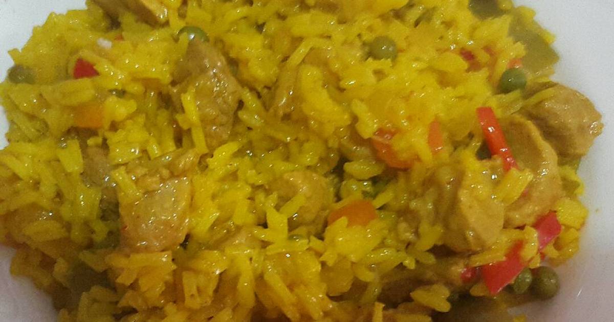 Arroz amarillo con carne - 691 recetas caseras - Cookpad