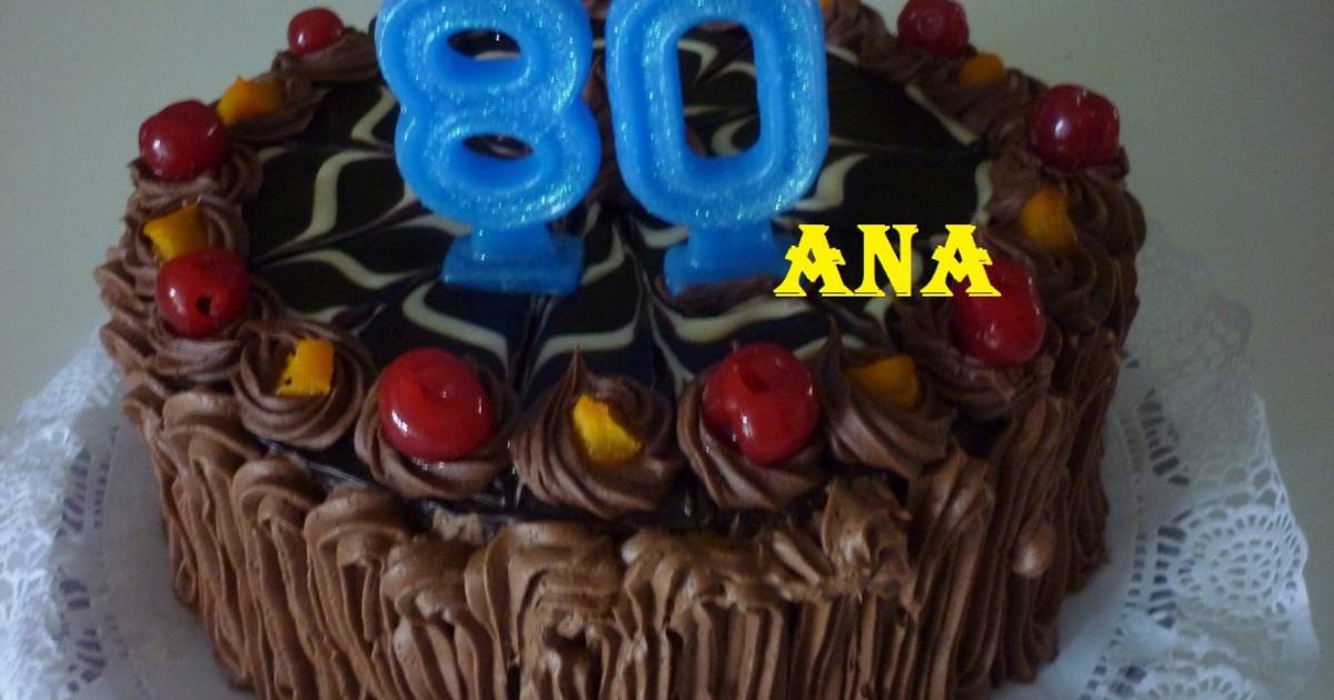 Tortas de cumpleaños con crema chantilly - 14 recetas caseras - Cookpad