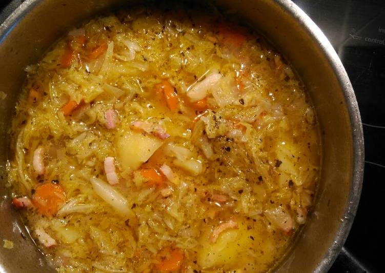 Repollo guisado en su jugo Receta de tutty-frutty - Cookpad