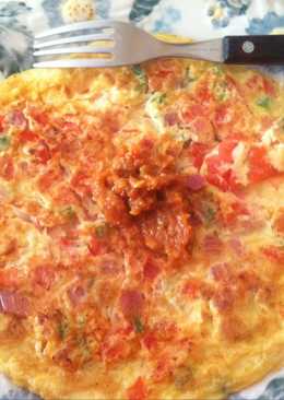 Omelette con huevos - 240 recetas caseras - Cookpad