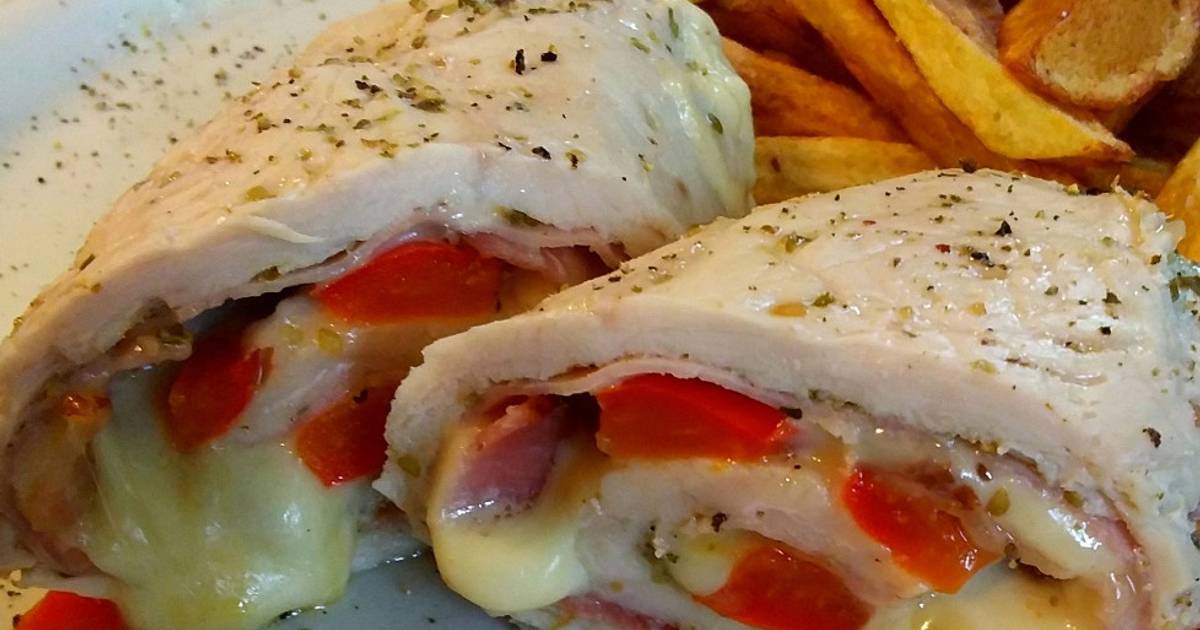 Pechugas de pollo rellenas con bacon - 95 recetas caseras - Cookpad