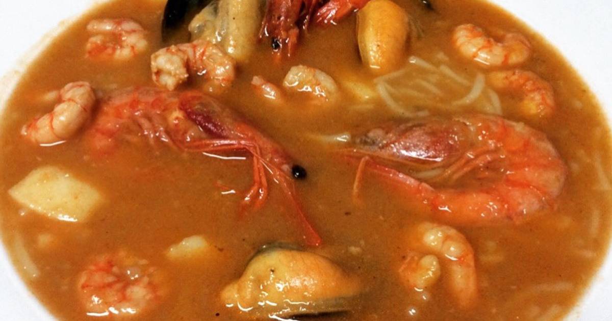 Sopa de marisco - 126 recetas caseras - Cookpad