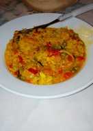 Paella de marisco y pollo - 188 recetas caseras - Cookpad