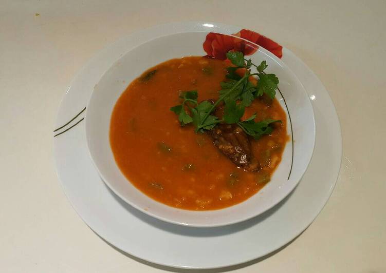 Sopa de habas con nopales Receta de chelycucu - Cookpad