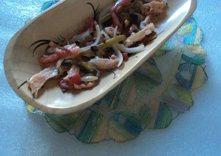 Bistec de pollo con nopal asado con cinco ingredientes el mentidero ...