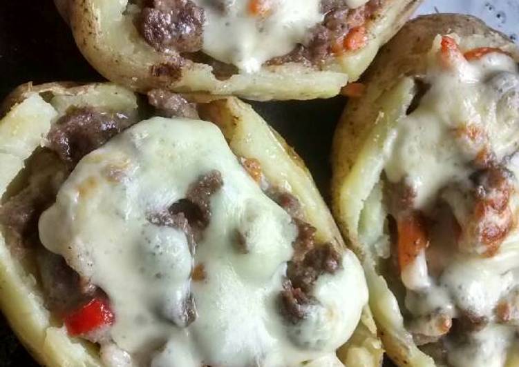 Papas Rellenas De Carne Receta De Marisol Cookpad