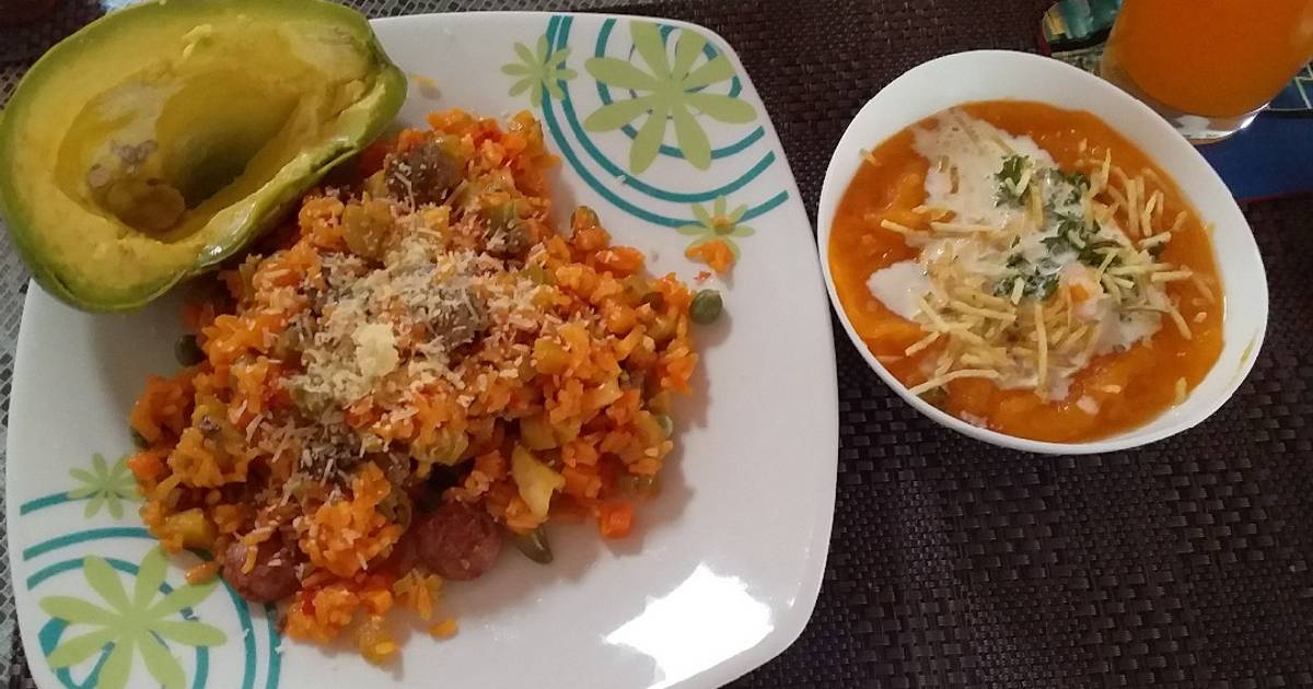 Arroz ranchero - 36 recetas caseras - Cookpad