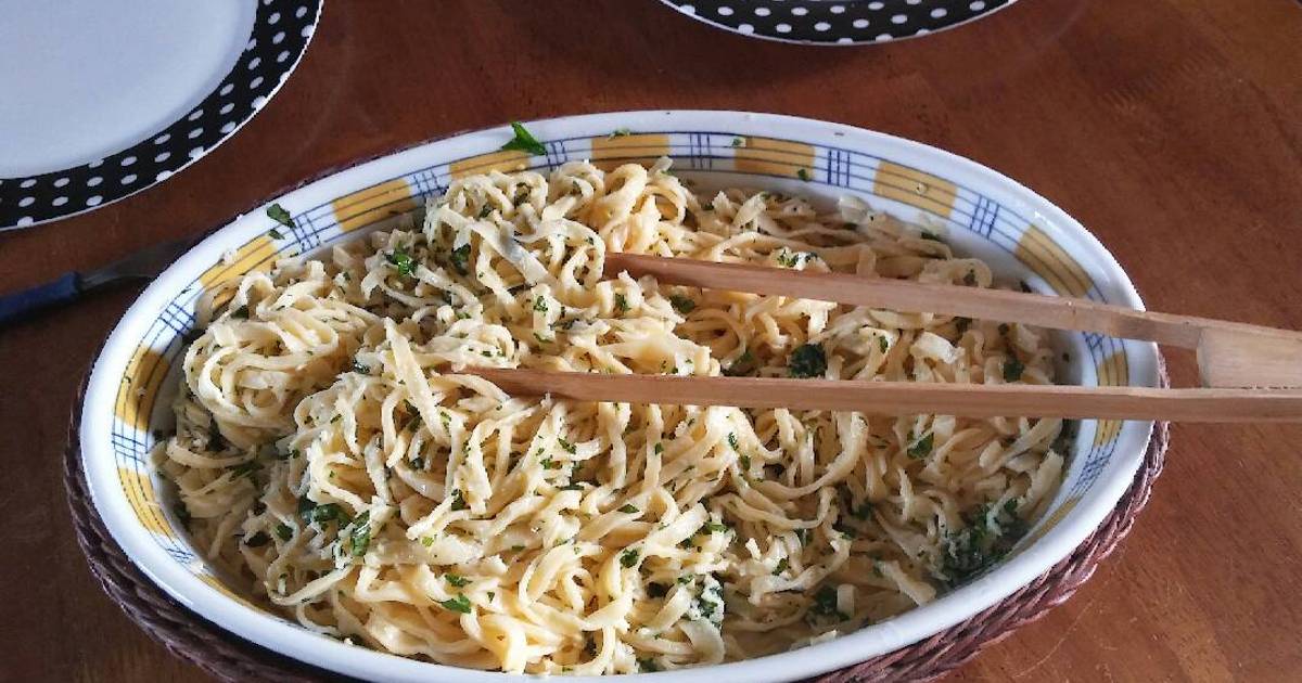 Tallarines al pesto - 31 recetas caseras - Cookpad