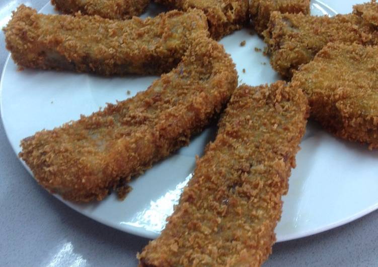 Manitas de cerdo rebozadas con pan rallado chino Receta de ...