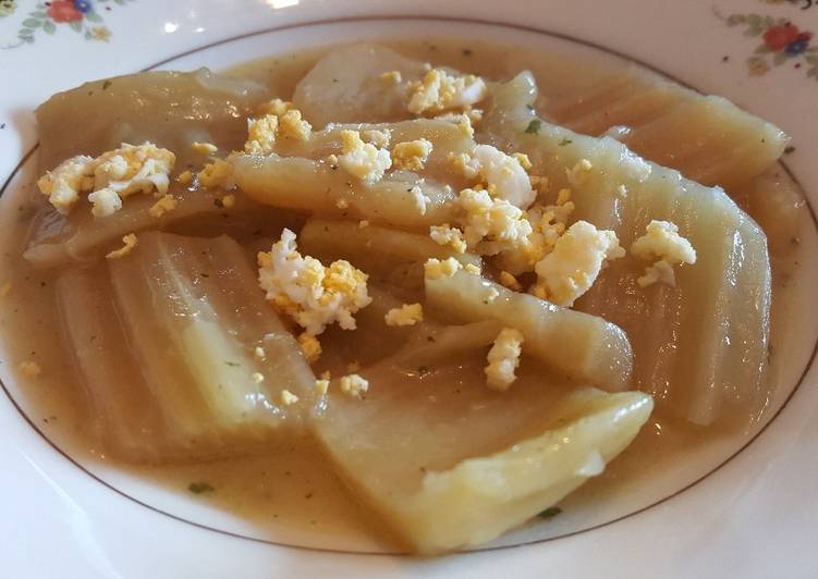 Cardo con almendras Receta de milandebrera - Cookpad