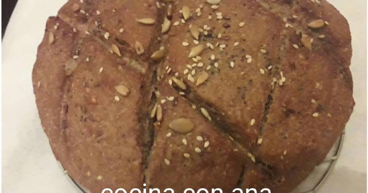 Pan integral con semillas - 220 recetas caseras - Cookpad