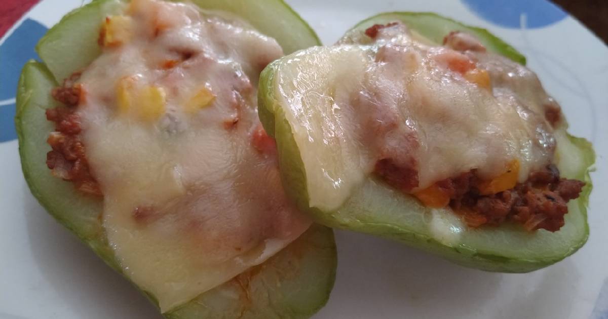 Chayote relleno - 25 recetas caseras - Cookpad