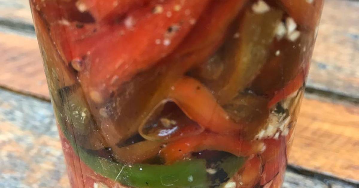 Morrones en aceite - 12.126 recetas caseras - Cookpad