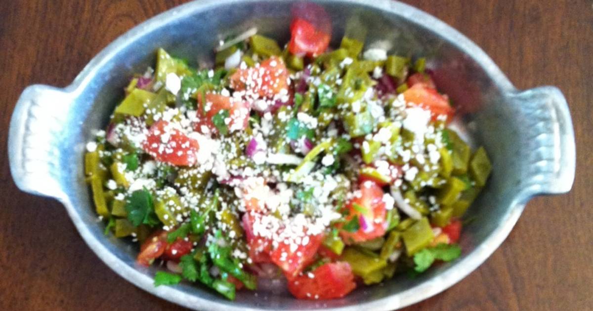Ensalada de nopales - 30 recetas caseras - Cookpad