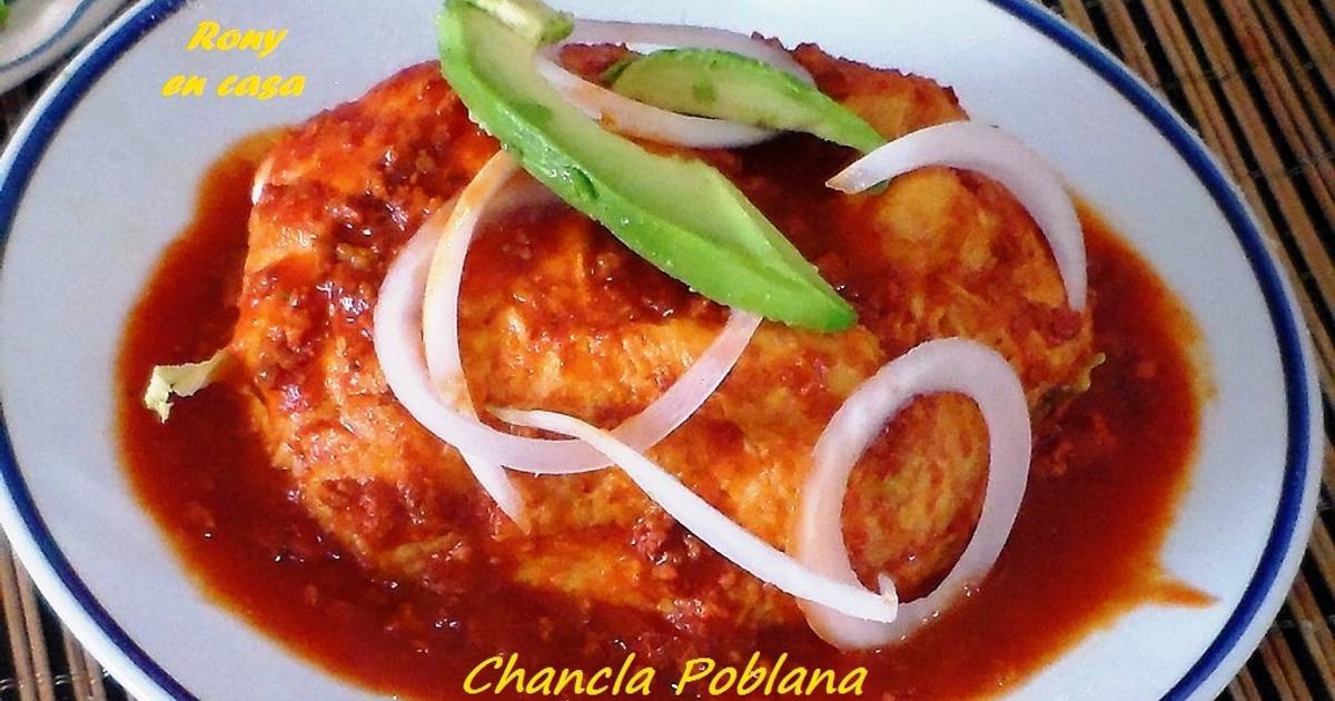 CHANCLAS POBLANAS comida mexicana Receta de Rony en casa - Cookpad