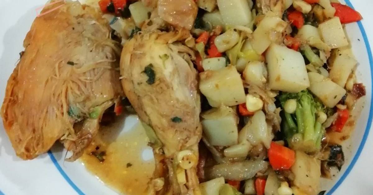Pollo en su jugo con especias - 2.285 recetas caseras - Cookpad